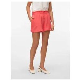 V&eacute;ro Moda Shorts VERO MODA "VMNATALI HW SHORTS NOOS", Damen, Gr. M (38), N-Gr, dubarry, Web, Obermaterial: 100% Baumwolle, unifarben, relaxed fit kurz, Hosen Shorts