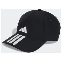 Baseball Cap Adidas PERFORMANCE "3-STREIFEN CLIMAPROOF", Damen, schwarz-wei&szlig; (schwarz, wei&szlig;), Obermaterial: 90% Polyester, 10% Elasthan, Caps