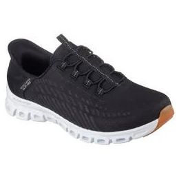 Slip-On Sneaker Skechers "GLIDE-STEP-TRANQUILITY", Damen, Gr. 39, schwarz, Textil, Schuhe, Slipper, Freizeitschuh mit Slip-Ins Technologie, Topseller