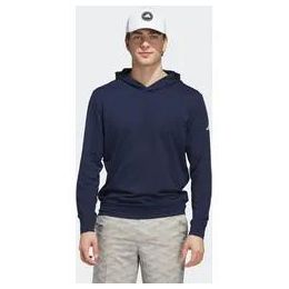 Kapuzensweatshirt Adidas PERFORMANCE "ULTIMATE365 ELEVATED HOODIE", Herren, Gr. S, collegiate navy, Obermaterial: 88% Polyester, 12% Elasthan, angesetztes B&uuml;ndchen, Sweatshirts