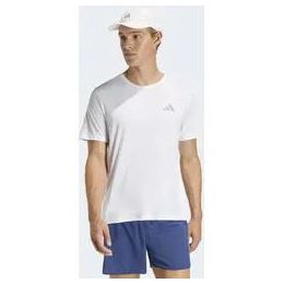 Laufshirt Adidas PERFORMANCE "ADI365 RUNNING ESSENTIALS", Herren, Gr. L, wei&szlig;, Obermaterial: 100% Polyester, Rundhals, Shirts Laufshirt