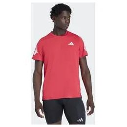 Laufshirt Adidas PERFORMANCE "ADI365 CLIMACOOL", Herren, Gr. M, pure ruby, Obermaterial: 100% Polyester, Rundhals, Shirts Laufshirt