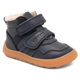 Barfu&szlig;schuh bisgaard "barefoot becky lamb", M&auml;dchen, Gr. 25, blau (navy), Leder, Schuhe Barfu&szlig;schuh, Winterboots mit Lammfell, Gr&ouml;&szlig;enschablone zum Download
