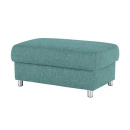 Hocker Valencia - t&uuml;rkis/petrol - 100 cm - 45 cm - cm 60,0 - Sconto