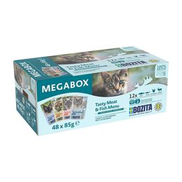 Bozita Katze Pouch H&auml;ppchen in Sauce Megabox 48x85g