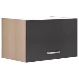 Klapph&auml;ngeschrank Optifit "Parare", grau (anthrazit, eichefarben), B:60cm H:35,2cm T:34,6cm, Schr&auml;nke, Breite 60 cm