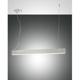 Fabas Luce Next Pendelleuchte LED Wei&szlig;, 2-flammig