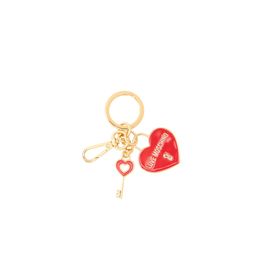 Love Moschino Schl&uuml;sselanh&auml;nger Damen Gr&ouml;&szlig;e One Size gold / rot