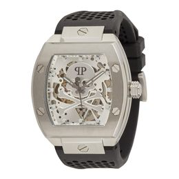 Philipp Plein Uhr Herren Gr&ouml;&szlig;e One Size schwarz / silber