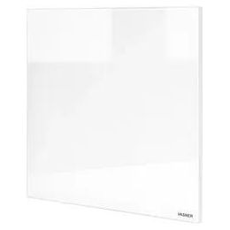 VASNER Infrarotheizung "Glas mit Rahmen wei&szlig;, 300 W, Citara G", wei&szlig;, B/H/T: 60cm x 40cm x 2,5cm, 300 W, unten,rechts, Heizk&ouml;rper, Infrarot Glasheizung, IP44 Bad geeignet