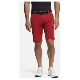 Chinos MEYER "ST. ANDREWS", Herren, Gr. 38, Normalgr&ouml;&szlig;en, rot, 88% Polyamid, 12% Elasthan, unifarben, figurumspielend knielang, Hosen, mit Silikon-Stopper, aus der Golf Serie