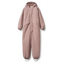 Jumpsuit Wheat "Wheat Thermo Rain Suit Aiko", M&auml;dchen, Gr. 128, dusty lavender, 100% Polyester (Recycelt), unifarben, normal, Overalls Jumpsuit