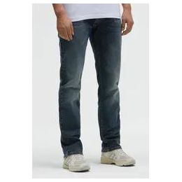Comfort-fit-Jeans CAMP DAVID, Herren, Gr. 30, L&auml;nge 30, forest lake jogg, Sweatware, Material: 98% Baumwolle, 2% Elasthan, Zusatz: Enth&auml;lt nichttextile Teile tierischen Ursprungs (Badge), Abriebeffekte, comfort fit, Jeans, mit zwei Leibh&ouml;hen