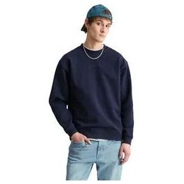 Marc O'Polo Sweatshirt MARC O'POLO DENIM "aus hochwertiger Bio-Baumwolle", Herren, Gr. S, true navy, Obermaterial: 100% Baumwolle, unifarben, relaxed fit, Rundhals, Rippb&uuml;ndchen, Sweatshirts Sweatshirt