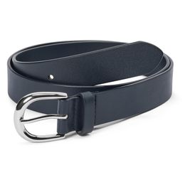 Tchibo - Lederg&uuml;rtel - Damen - Gr. 85 - silber