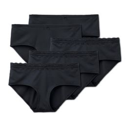 Tchibo - 5 Pantys - Damen - Gr. S - schwarz