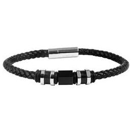 Adelia&acute;s Armband ADELIA ́S "Unisex Armband &ndash; Lederarmband aus Leder 21,5 cm", schwarz, Armb&auml;nder, Damen, 22cm, Leder, Armband, Eine sch&ouml;ne Geschenkidee f&uuml;r jeden Anlass
