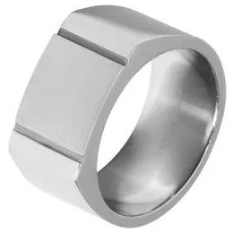 Adelia&acute;s Fingerring ADELIA ́S "Herren Ring aus Edelstahl" Gr. 64, silber, Fingerringe, Herren, 64, Edelstahl, Fingerring