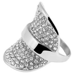 Adelia&acute;s Fingerring ADELIA ́S "Damen Ring aus Edelstahl" Gr. 56, silber, Fingerringe, Damen, 56, Edelstahl, Fingerring
