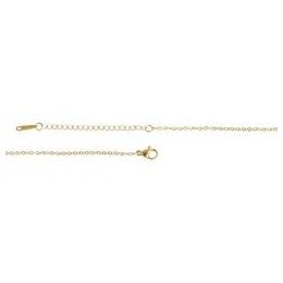 Adelia&acute;s Kette ohne Anh&auml;nger ADELIA ́S "Damen Halskette mit Anh&auml;nger &ndash; Herz aus Edelstahl", gold, Halsketten, Damen, 45cm, Edelstahl, Ideal als Geschenk zum Jubil&auml;um