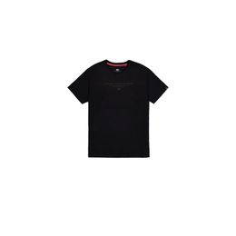 T-Shirt Alpha Industries "DTM Alpha T-Shirt", Herren, Gr. L, schwarz, Obermaterial: 100% Baumwolle, Shirts T-Shirt