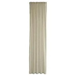 Vorhang HOMING "Dean" Gr. 1, beige, B:140cm H:245cm, Polyester, Gardinen, Vorhang Dean