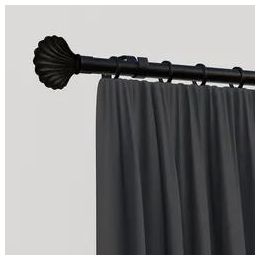 Gardinenstange Indeko "Volterra", schwarz, L:250cm &Oslash;:16mm, Eisen, Gardinenstangen