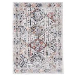 Teppich CarpetFine "Omen_2", beige (creme), B:120cm H:3mm L:170cm, Polypropylen (PP), Teppiche, Teppich, Orient Vintage Look
