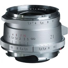 Voigtl&auml;nder Voigtl&auml;nder Color-Skopar 21mm f3,5 VM II asph&auml;risch silber