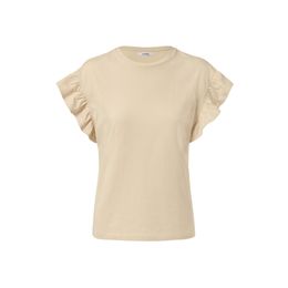 Tchibo - Shirt mit Volant - Damen - Gr. XL - braun