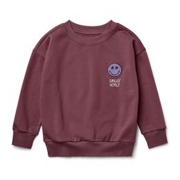 Tchibo - Kinder-Sweatshirt Smileyworld mit angerauter Innenseite - M&auml;dchen - Gr. 158/164 - wei&szlig;/print