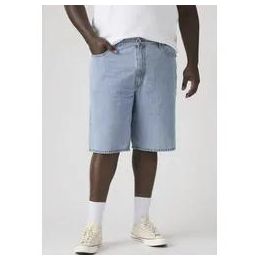 Levi's Jeansbermudas LEVI'S PLUS "LV Shorts 469 LOOSE S", Herren, Gr. 44, N-Gr, light run short, Denim/Jeans, Obermaterial: 100% Baumwolle, loose fit kniebedeckend, Jeans, Loose Fit