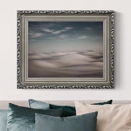 Bilderwelten Leinwandbild mit Barockrahmen Wolkige Aussichten