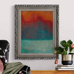 Bilderwelten Leinwandbild mit Barockrahmen Zuhause am Meer