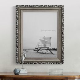Bilderwelten Leinwandbild mit Barockrahmen Lyrische Landschaften - Reise