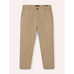 Walbusch Bundfalten-Chino Feinstruktur