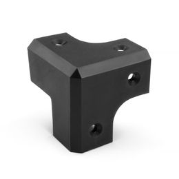 Adam Hall AH Hardware X318787 AH - Boxenecke aus Kunststoff, schwarz, 45 mm - 8er-Set