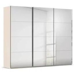 Schwebet&uuml;renschrank Rauch "Kleiderschrank Schrank Garderobe Schlafzimmerschrank SCALE-FYRA", beige (champagner), B:271cm H:223cm T:68cm, Holzwerkstoff, Schr&auml;nke, Schwebet&uuml;renschrank, edle viergeteilte T&uuml;ren, Spiegelfront und viele Farben MADE IN GERMANY