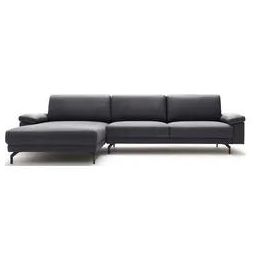 Ecksofa "CR.450 elegantes Designsofa mit hohem Sitzkomfort", schwarz (signalschwarz), B:274cm H:95cm T:178cm, CREATION BY ROLF BENZ, Sofas, Ecksofa