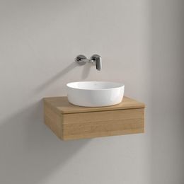 Villeroy & Boch Villeroy und Boch Antao Waschtisch-Unterschrank K07011HN 60x19x50cm, Waschbeckenplattenfarbe honey oak, honey oak