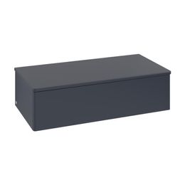 Villeroy & Boch Villeroy und Boch Antao Waschtisch-Unterschrank L40000HG 100x26,8x50cm, Waschbeckenplattenfarbe Lack, midnight blue matt lacquer