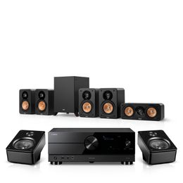 Teufel ULTIMA 20 Surround + Yamaha RX-A2A f&uuml;r Dolby Atmos"5.1.2"