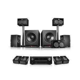 Teufel SYSTEM 6 THX + DENON X3800H f&uuml;r Dolby Atmos "5.2.4-Set"