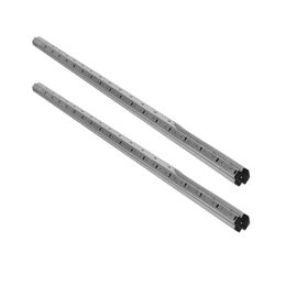 JAROLIFT Steckwelle SW40 / 2 x 115 cm L&auml;nge | bis zu 190 cm Verl&auml;ngerung der Rollladenwelle