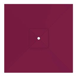 Sonnenschirm Bespannung f&uuml;r interpara Sonnenschirm (3x3m / quadratisch) bordeaux | paramondo