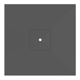 Sonnenschirm Bespannung f&uuml;r interpara Sonnenschirm (3x3m / quadratisch), grau | paramondo