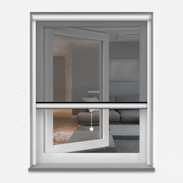 Insektenschutzrollo 4-in-1 Zanzara | Rahmen: Aluminium | 70x130 cm, wei&szlig; | JAROLIFT Insektenschutz