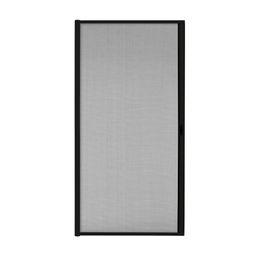 Fliegengittert&uuml;r / 3-in-1 T&uuml;rrollo Zanzara | Rahmen: Aluminium | 125 x 220 cm, anthrazit | JAROLIFT Insektenschutz
