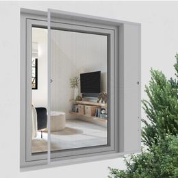 Insektenschutz Spannrahmen SlimLine f&uuml;r Fenster 60 x 150cm, silber | JAROLIFT
