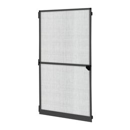 Fliegengittert&uuml;r - Dreht&uuml;r Profi Line, 120x220 cm, anthrazit | JAROLIFT Insektenschutz